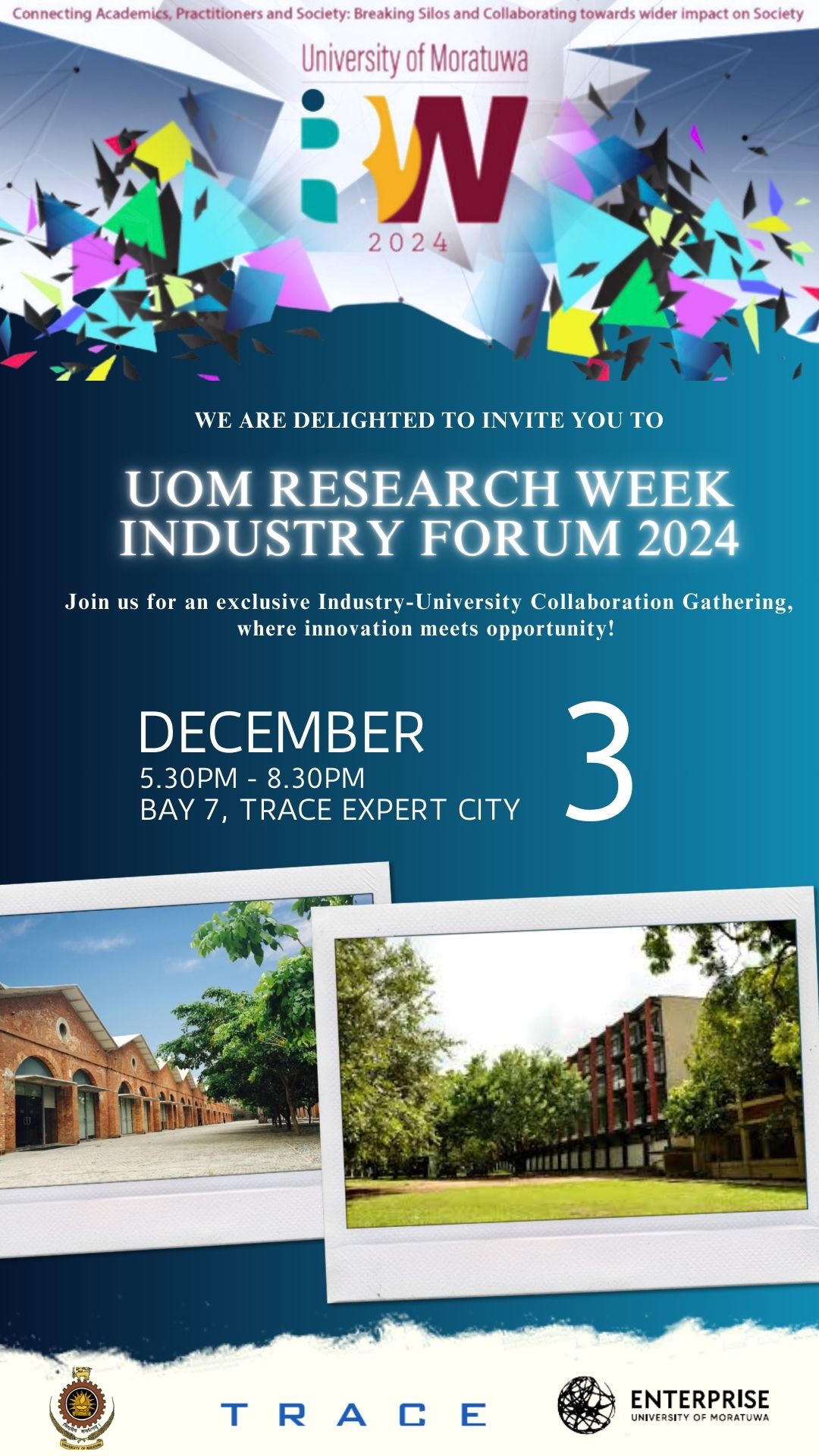 UoM Research Week - Industry Forum 2024 | University of Moratuwa